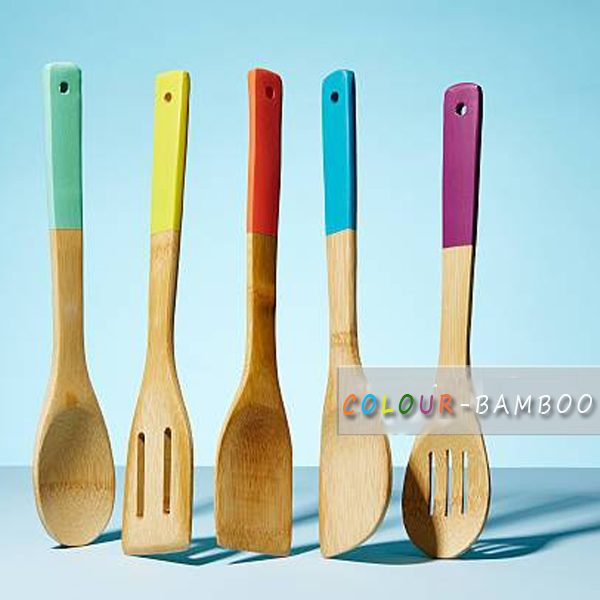 XMC BAMBOO SPOON 30CM COLOR - Studio House Cyprus | Home Decoration ...